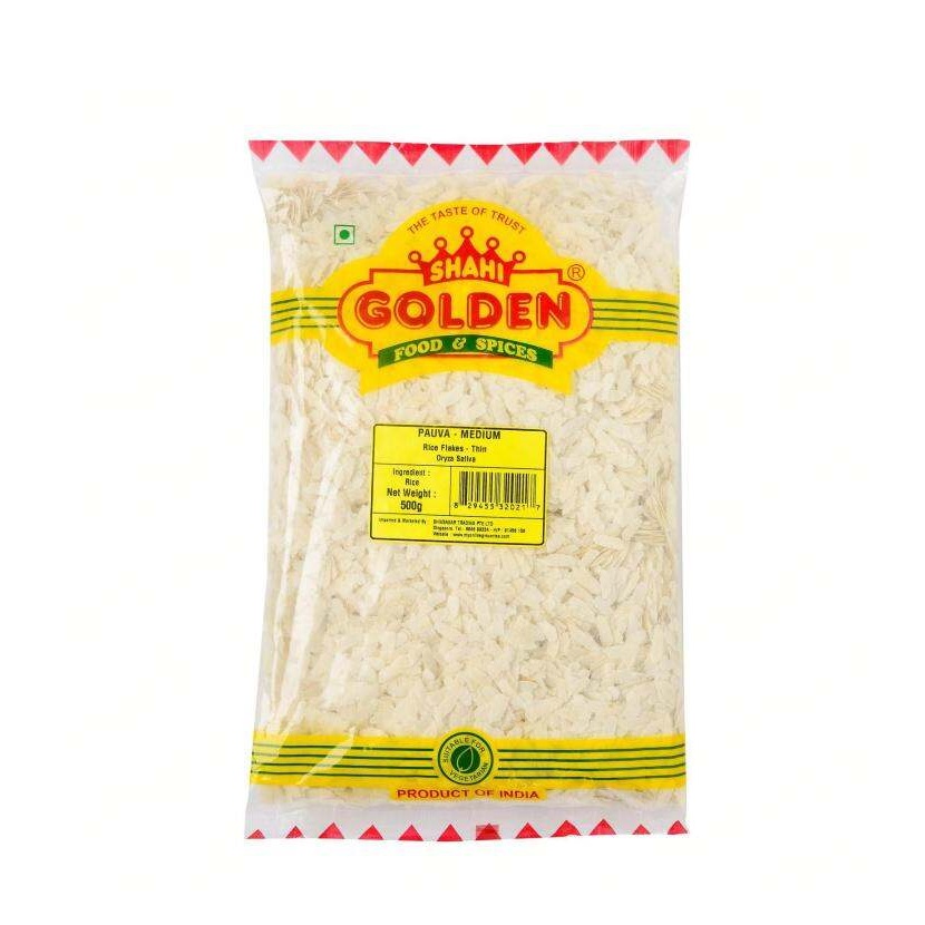 Shahi Golden Rice Flakes (Poha) – Medium – Shivsagar Trading Pte Ltd